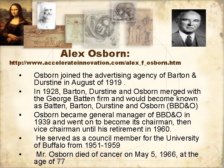 A Brief History of Process Models Brainstorming to