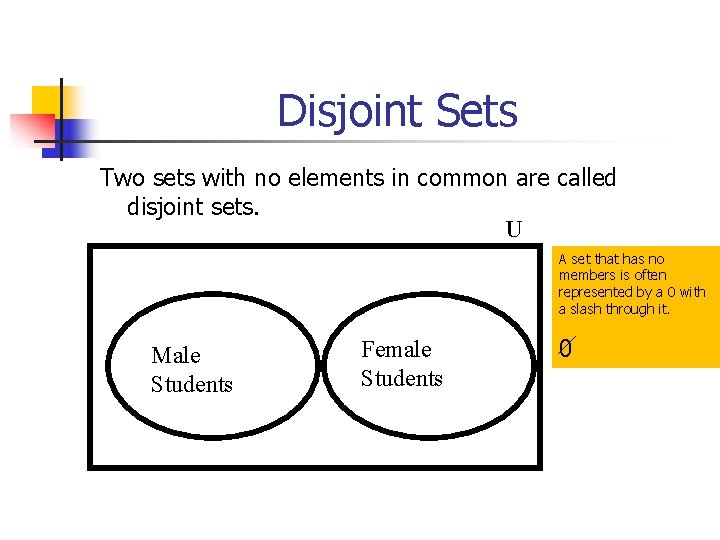 Venn Diagrams In this powerpoint you will learn