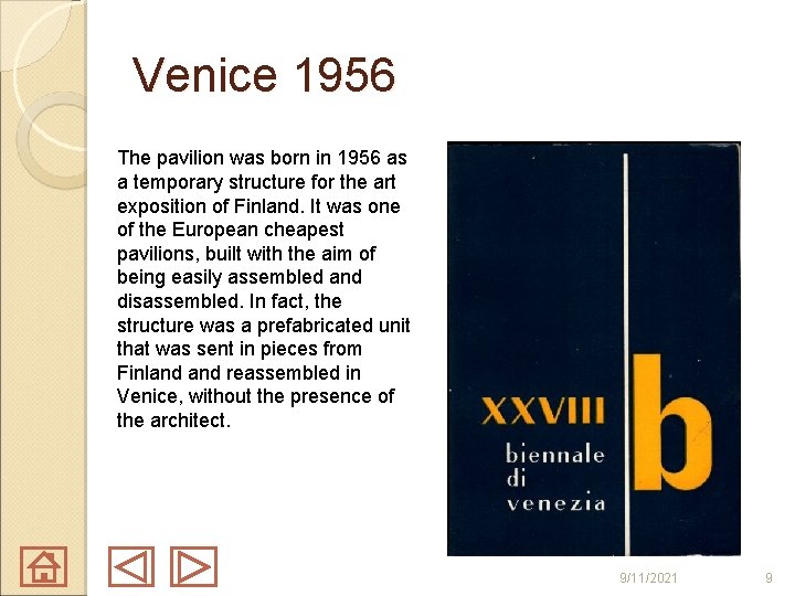 ALVAR AALTO PAVILION Angelini Francesca Bezzi Alessandro Ceretti