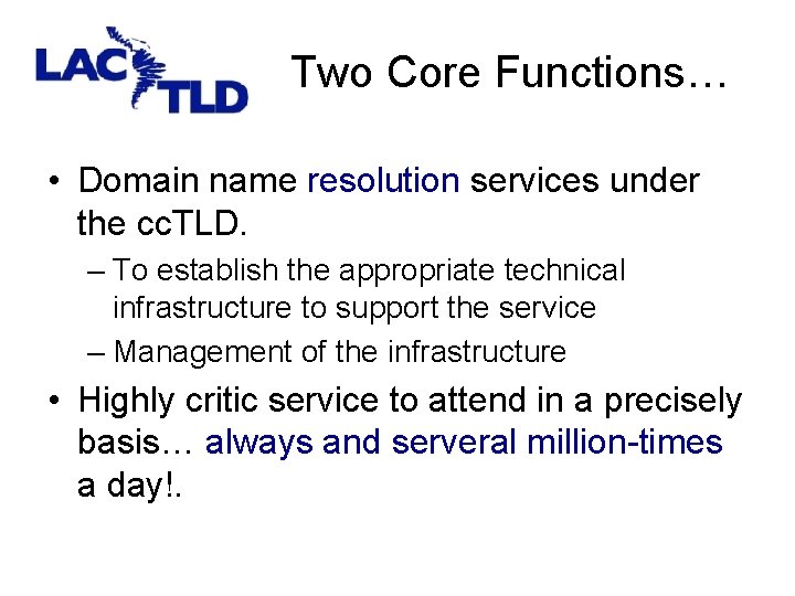 Trends in cc TLDs and models of operation