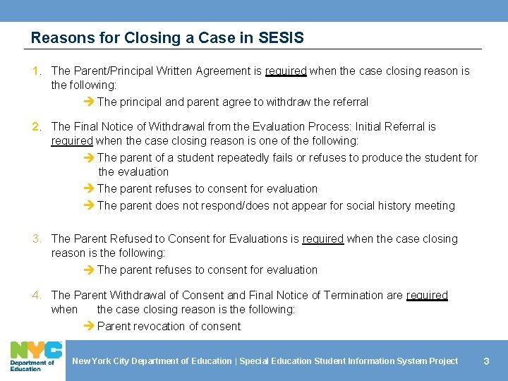 Special Education Student Information System Project SESIS BROWN
