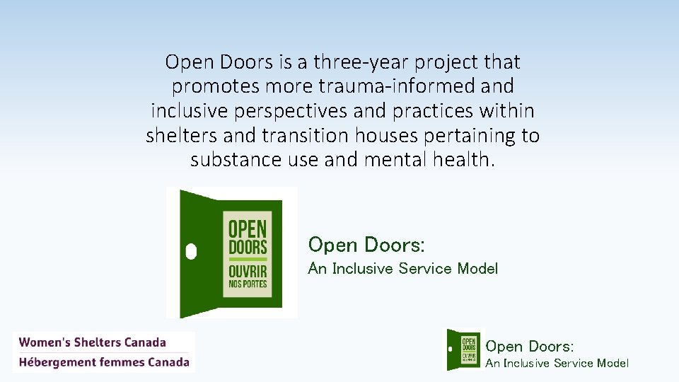 TraumaInformed Boards for Womens Shelters and Transition Houses