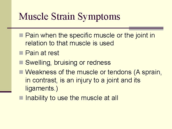 STRAINS Presented by Jillymae Medina What Is a