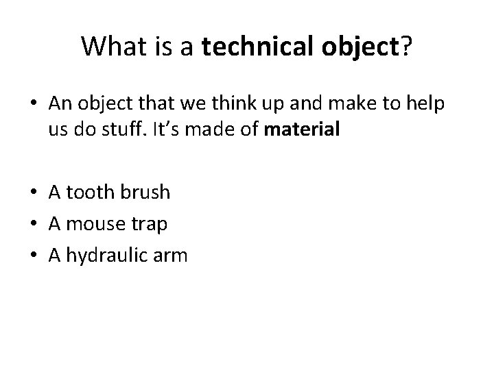 Materials and their Mechanical Properties Deformations and how