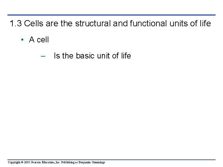 Chapter 1 Biology Exploring Life Power Point Lectures