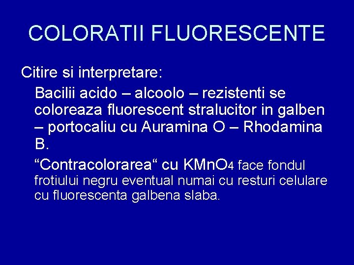 PREPARATE MICROSCOPICE CATEDRA DE MICROBIOLOGIE LP 3 COLORATII
