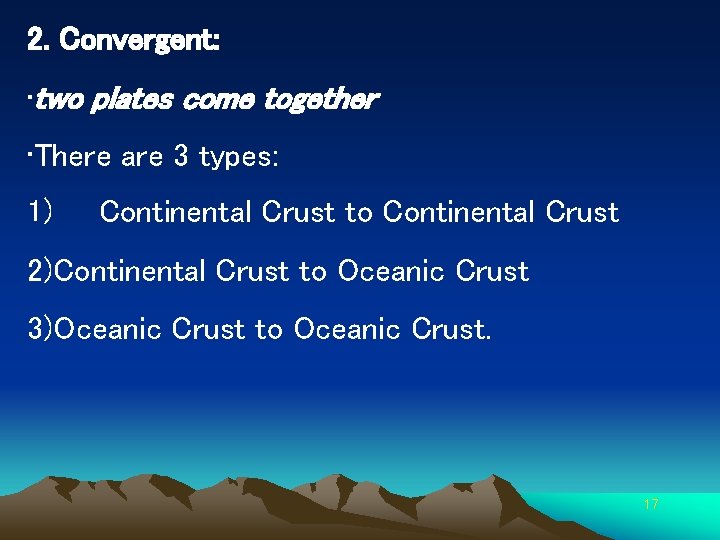 Plate Tectonics Unit 2 Physical Connections Video introduction