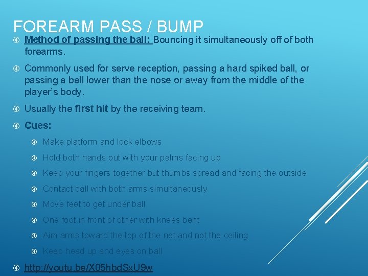 PHYSICAL EDUCATION TEAM SPORTS Unit 1 Volleyball HISTORY