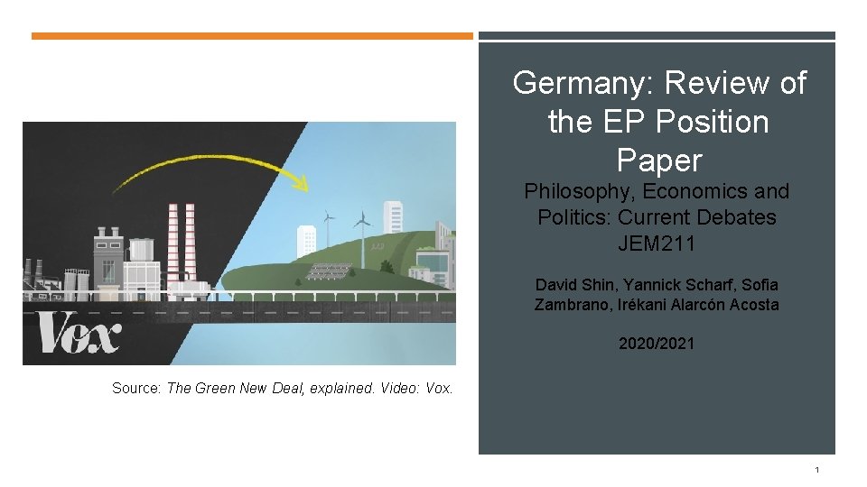 Germany Review of the EP Position Paper Philosophy