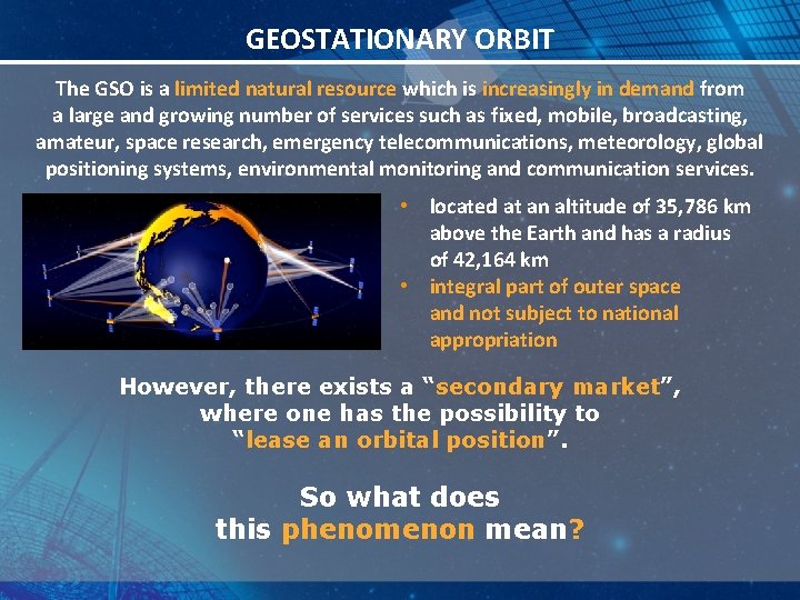 4 th Luxembourg Workshop on Space and Satellite