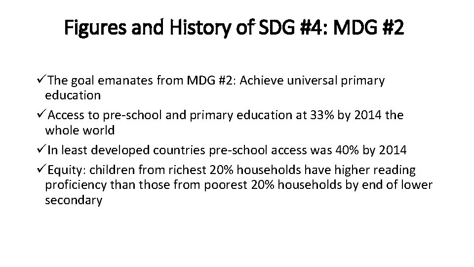 Sustainable Development Goal 4 Quality Education By Mavuto