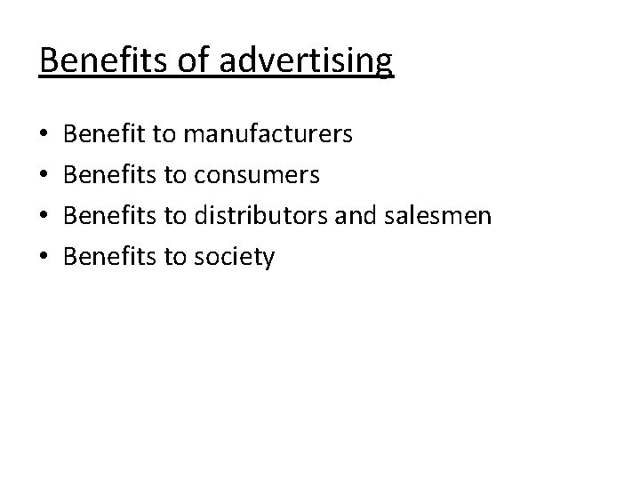 Chapter 5 Economic and social aspects of advertising