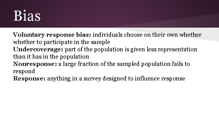 AP Statistics Chapter 12 Josie Burridge Alyssa Pennacchi