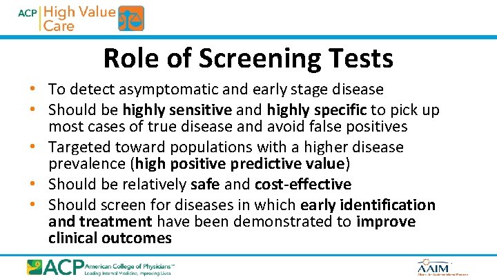 Utilizing Biostatistics in Diagnosis Screening and Prevention 2013