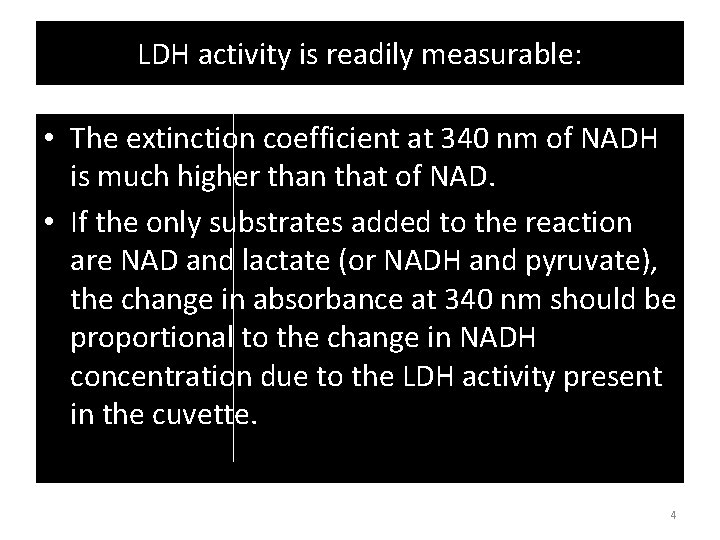 Lab Activity 10 Purification of LDH from Chicken