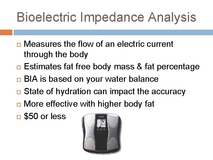 EQUIPMENTSOFTWARE PROJECT 2 BODY FAT MEASUREMENTS By Michelle