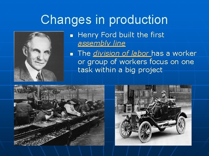 A Growing Economy Chapter 10 Lesson 1 Essential