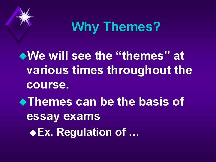 AP BIOLOGY Mrs Thomas Chapter 1 Introduction Themes