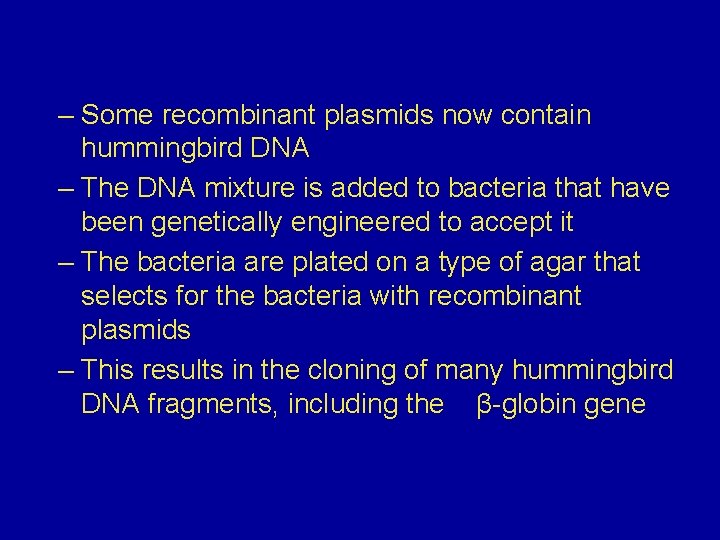 Chapter 20 Biotechnology Overview The DNA Toolbox Sequencing