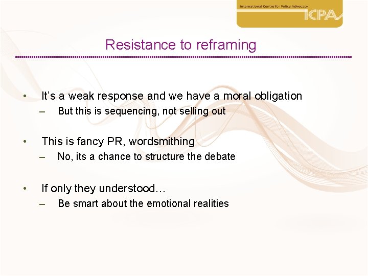 SMART PRACTICES IN REFRAMING MIGRATION NARRATIVES AN OVERVIEW