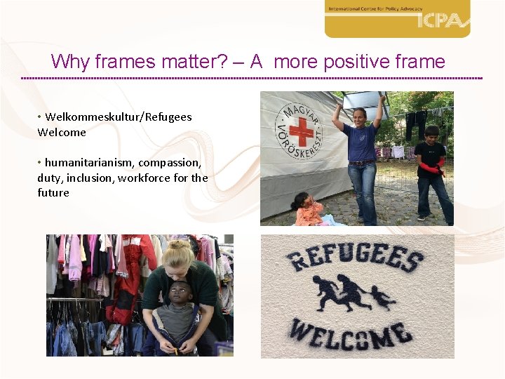 SMART PRACTICES IN REFRAMING MIGRATION NARRATIVES AN OVERVIEW