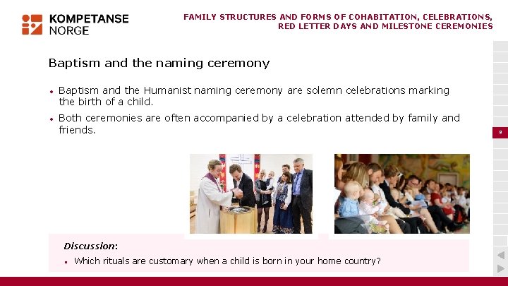 FAMILY STRUCTURES AND FORMS OF COHABITATION CELEBRATIONS RED