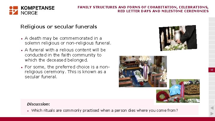 FAMILY STRUCTURES AND FORMS OF COHABITATION CELEBRATIONS RED