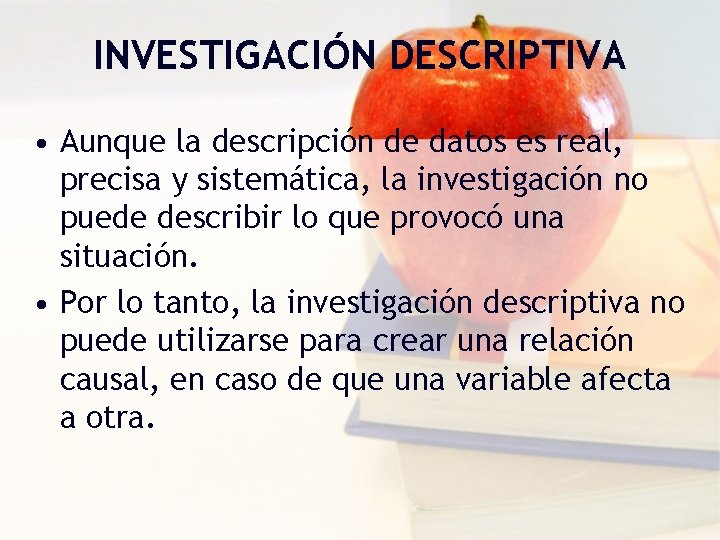 INVESTIGACION DESCRIPTIVA www wmvr org INVESTIGACIN DESCRIPTIVA Tambin