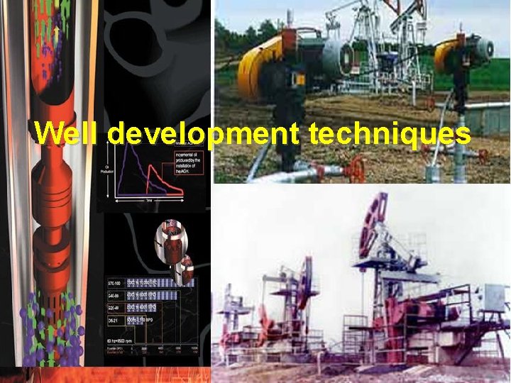 Well development techniques Purposes of studying on discipline
