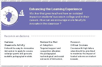 Addressing Curricular Barriers to Completion 1 Decisions about