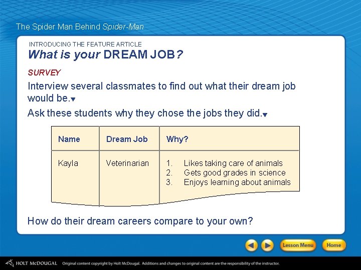 The Spider Man Behind SpiderMan Feature Article by