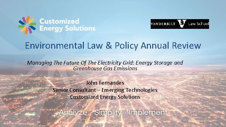 Environmental Law Policy Annual Review Managing The Future