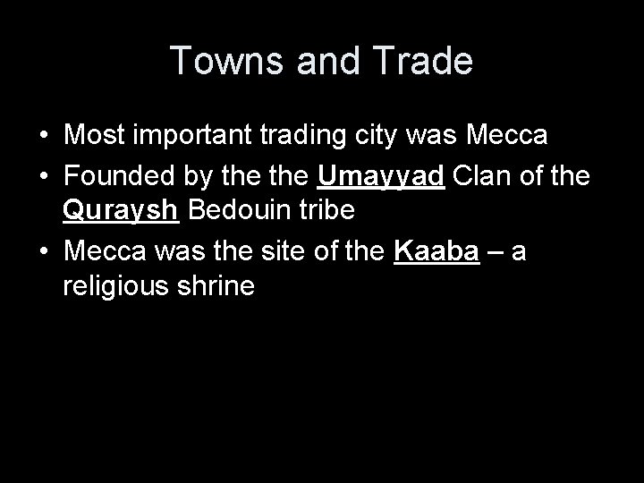 PreIslamic Arabian World Chapter 6 Introduction It seems