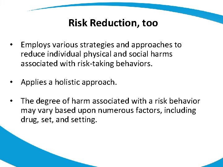 Harm Reduction Overview Tanagra M Melgarejo Chris Abert