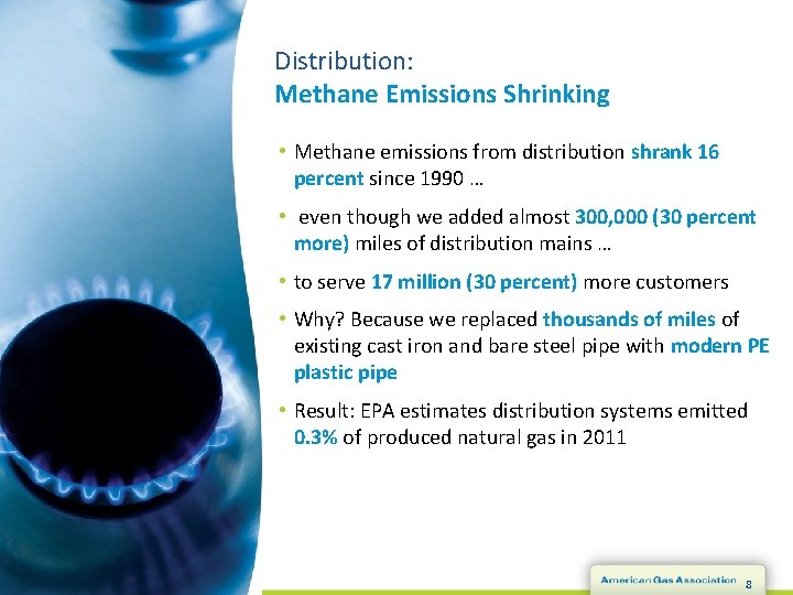 Replacing Infrastructure Pipeline Safety and Methane Reduction Benefits
