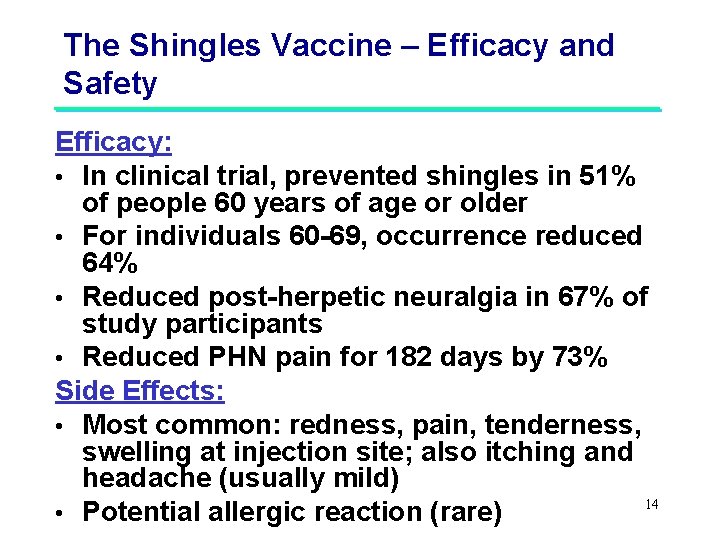 Vaccines for Seniors Shingles Pneumonia Influenza Osher Lifelong