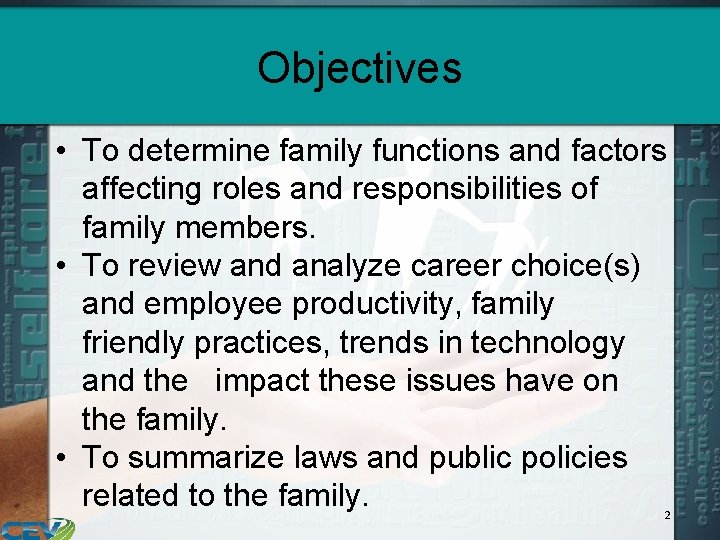 Objectives To determine family functions and factors affecting