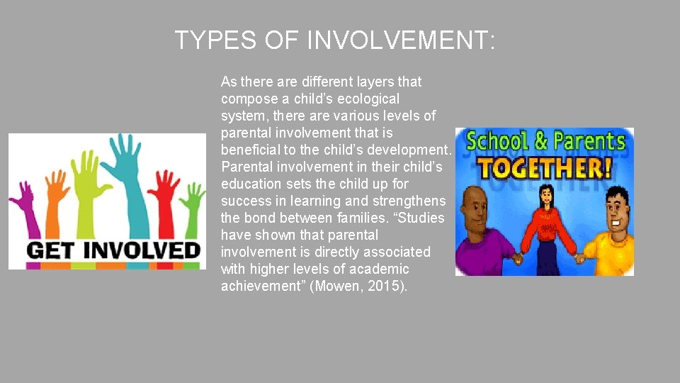 PARENT PRESENTATION Krystle Gray ECE 497 Child Development