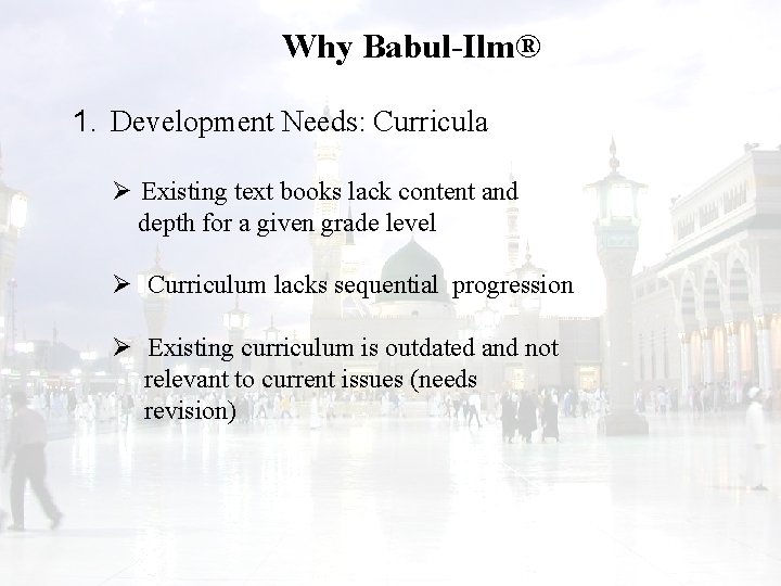 BabulIlm A Unified Resource for Weekend Islamic School