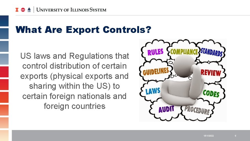 Business Leadership Symposium 2019 Export Control Considerations When
