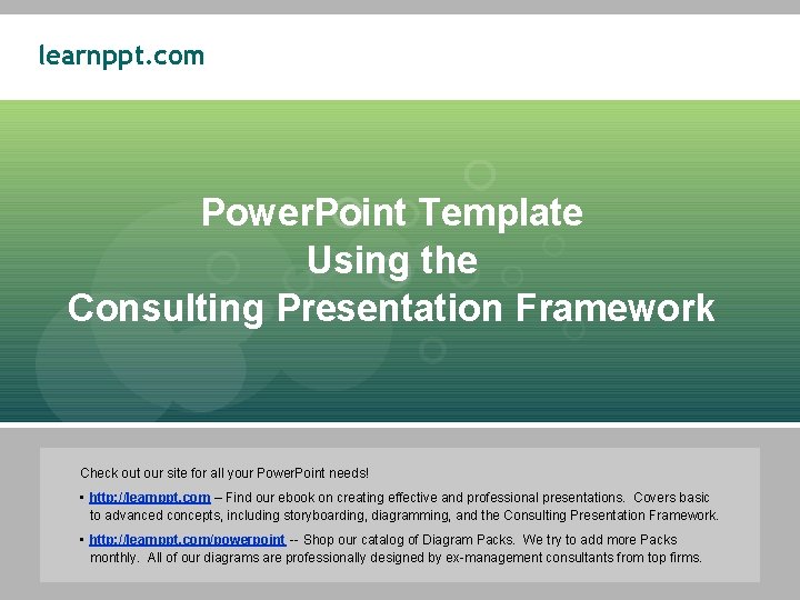 learnppt com Power Point Template Using the Consulting