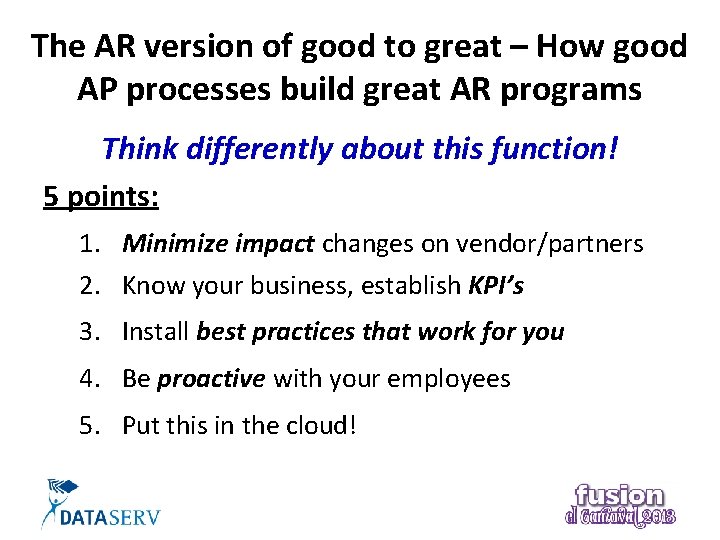 The AR Version of Good to Great How