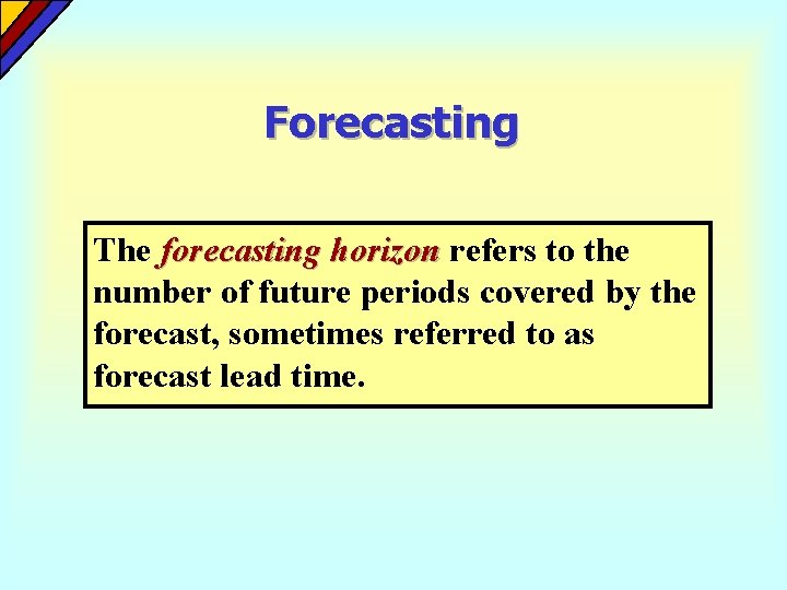 Chapter 13 Analyzing and Forecasting Time Series Data