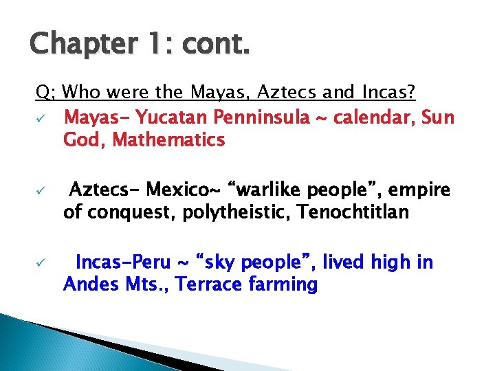 Welcome To The Americas Where In The World