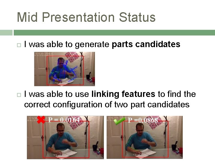 USING LINKING FEATURES IN LEARNING NONPARAMETRIC PART MODELS