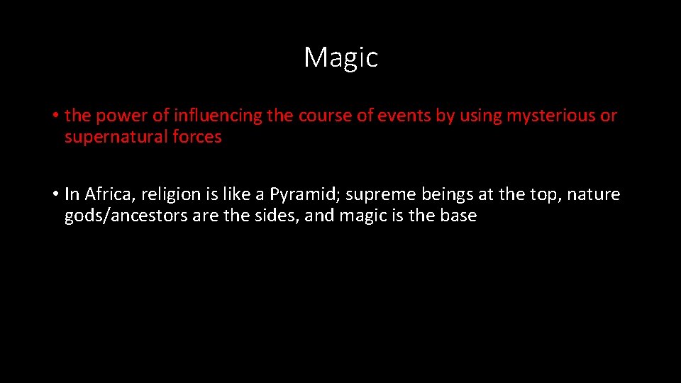 Traditional African Religions Moment of Prayer Bell Ringer