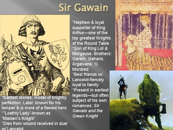 GET TO KNOW KING ARTHUR AND THE KNIGHTS