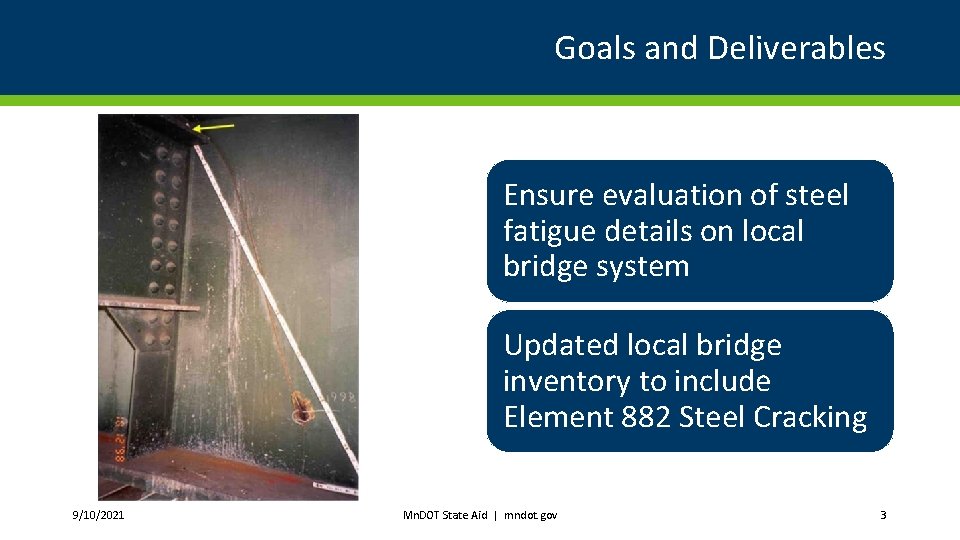 Local Bridge Fatigue Detail Screening David Conkel Mn