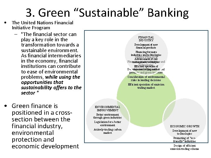 SUSTAINABILITY OF THE INTERNATIONAL FINANCIAL SYSTEM Global regional