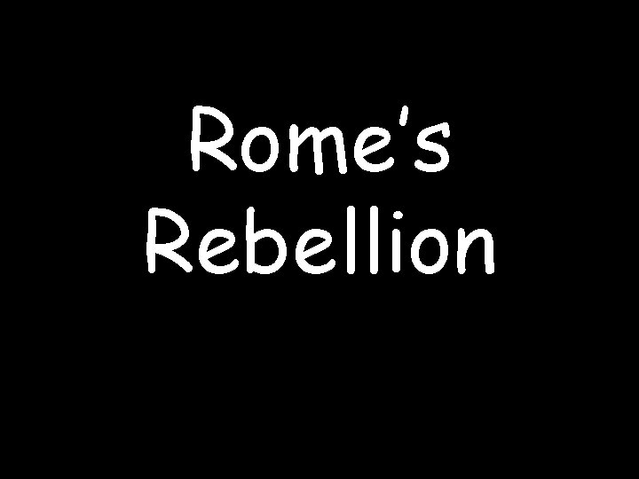 The Rise of the Roman Republic Chapter VI